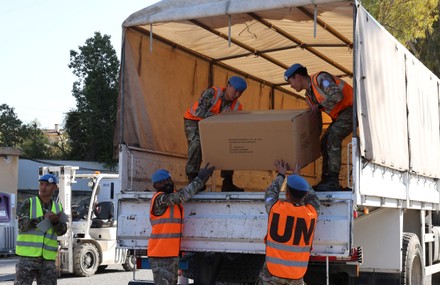 Soldiers United Nations Peacekeeping Force Cyprus Editorial Stock Photo ...