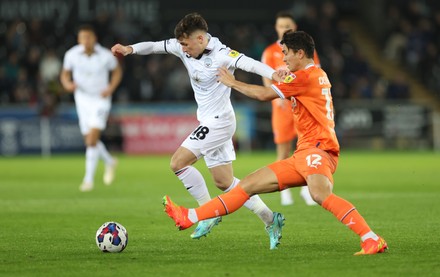 Luke Cundle Swansea City Takes On Editorial Stock Photo - Stock Image ...