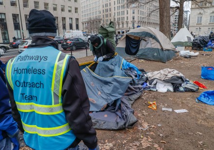 Workers Pathways Homeless Outreach Team Watch Editorial Stock Photo ...