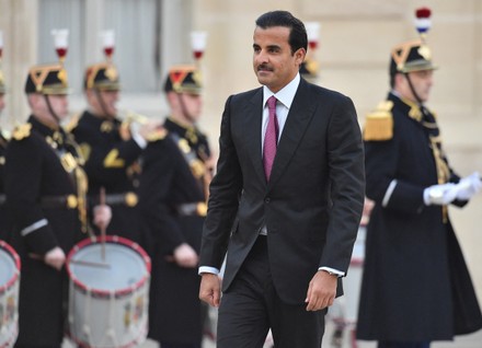Qatars Emir Sheikh Tamim Bin Hamad Editorial Stock Photo - Stock Image ...