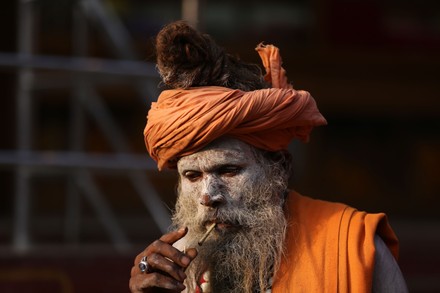 Naga Baba Saints Who Barely Cover Editorial Stock Photo - Stock Image ...