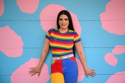 Transgender Dj Victoria Anthony Poses Photograph Editorial Stock Photo ...