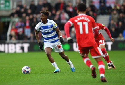 Kenneth Paal Qpr Aaron Ramsey Middlesbrough Editorial Stock Photo ...