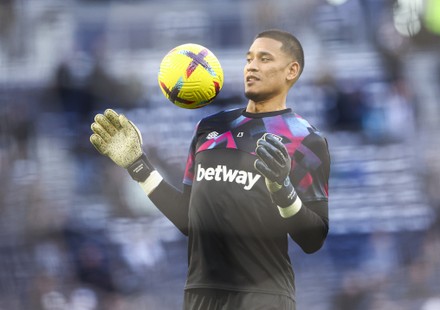 West Ham Goalkeeper Alphonse Areola During Editorial Stock Photo ...