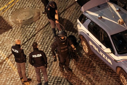 Rome Italy Bomb Alert Near Palazzo Editorial Stock Photo - Stock Image ...