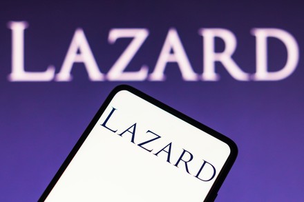 This Photo Illustration Lazard Logo Seen Editorial Stock Photo - Stock ...