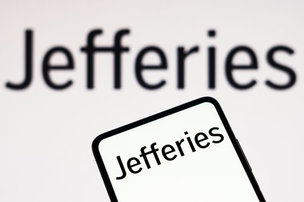 This Photo Illustration Jefferies Group Logo Editorial Stock Photo ...