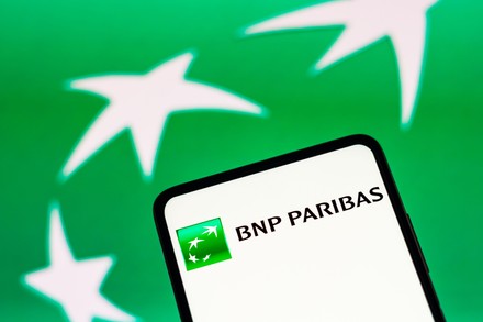 This Photo Illustration Bnp Paribas Logo Editorial Stock Photo - Stock ...