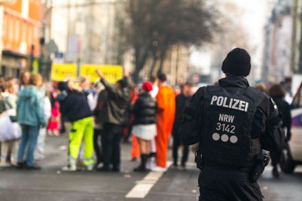General View Police Officer Seen Observing Editorial Stock Photo ...
