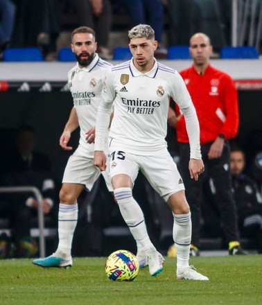Federico Valverde Real Madrid Action During Editorial Stock Photo ...