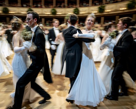Debutants Dance Waltz During Opening Ceremony Editorial Stock Photo ...