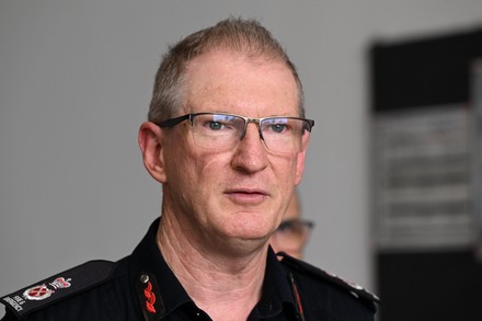 Queensland Fire Emergency Services Qfes Commissioner Editorial Stock ...