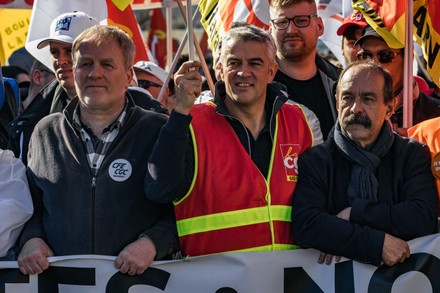 General Secretary Cgt Confederation Generale Du Editorial Stock Photo ...