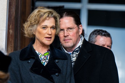 Princess Delphine Belgium Her Husband James Editorial Stock Photo ...