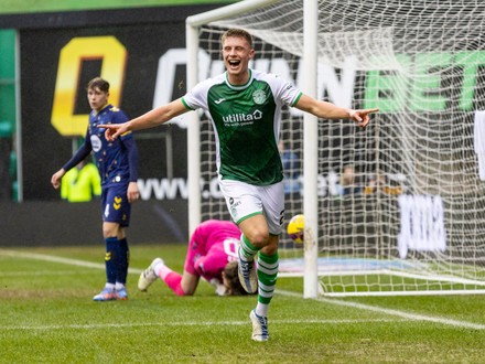 Will Fish Hibernian Celebrates Scoring Opening Editorial Stock Photo ...