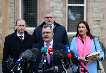 Democratic Unionist Party Dup Leader Jeffrey Editorial Stock Photo ...