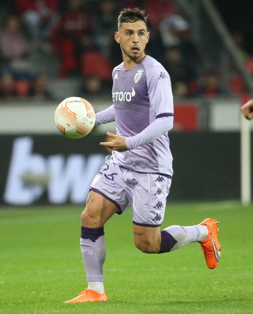 Ruben Aguilar Monaco During Uefa Europa Editorial Stock Photo - Stock ...