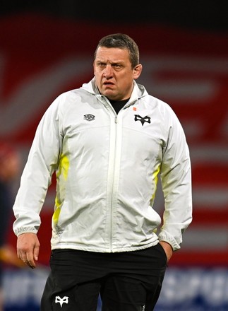 Ospreys Head Coach Toby Booth Before Editorial Stock Photo - Stock ...