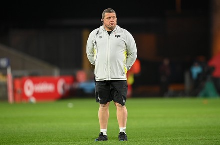 Ospreys Head Coach Toby Booth Before Editorial Stock Photo - Stock ...