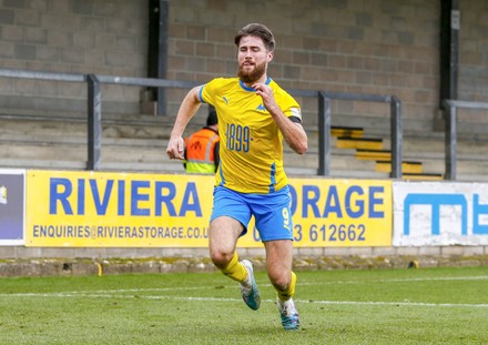 Goal Celebrations Aaron Jarvis Torquay United Editorial Stock Photo ...