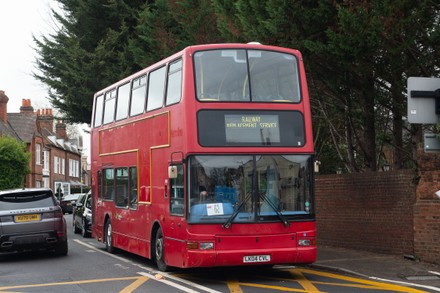 Rail Replacement Service Bus Datchet Railway Editorial Stock Photo ...