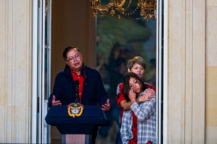 Colombian President Gustavo Petro Speaks Along Editorial Stock Photo ...