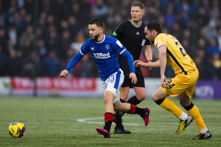 Bailey Rice Rangers Warms Scottish Premiership Editorial Stock Photo ...