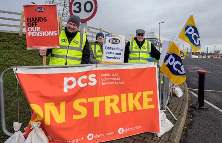 Border Force Workers Pcs Union Members Editorial Stock Photo - Stock ...
