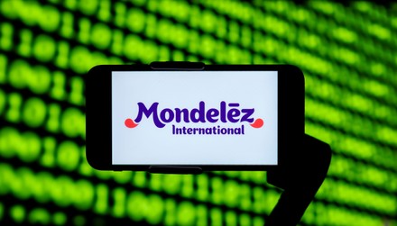 This Photo Illustration Logo Mondelez International Editorial Stock ...