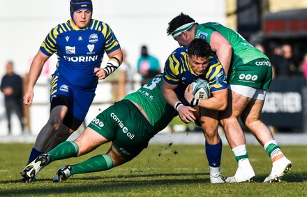 Zebre Parma Vs Connacht Zebres Luca Editorial Stock Photo - Stock Image ...