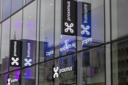 Illustration Picture Shows Logo Proximus On Editorial Stock Photo ...