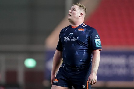Scarlets Vs Edinburgh Rugby Murray Mccallum Editorial Stock Photo ...