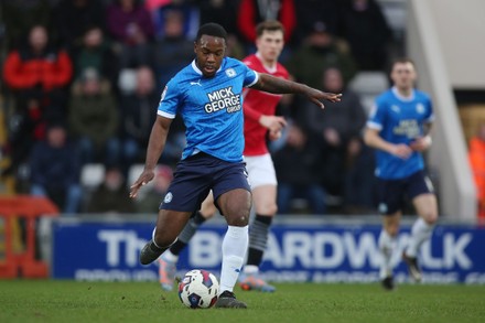 Josh Knight Peterborough United Battles Dan Editorial Stock Photo ...
