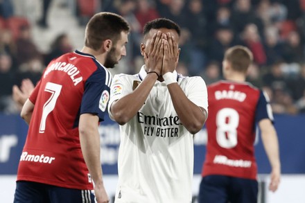 Real Madrids Brazilian Striker Rodrygo Reacts Editorial Stock Photo ...