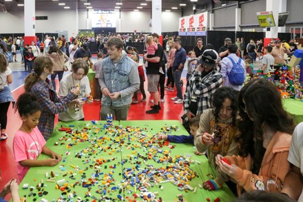 Kids Adults Alike Who Enjoy Legos Editorial Stock Photo - Stock Image ...