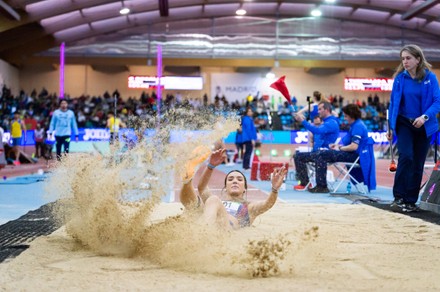 Maria Del Mar Jover Long Jump Editorial Stock Photo - Stock Image ...