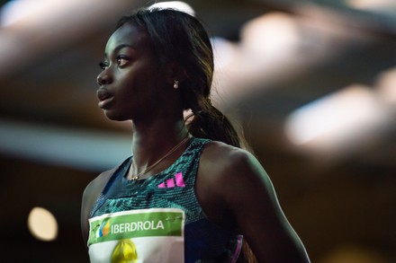 Fatima Diame Long Jump Contest During Editorial Stock Photo - Stock ...