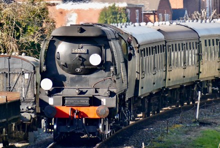 34070 Manston Steam Train Service Today Editorial Stock Photo - Stock ...