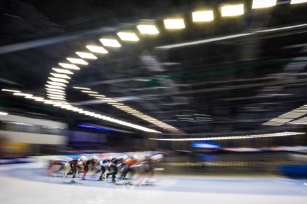During Isu Speed Skating World Cup Editorial Stock Photo - Stock Image ...
