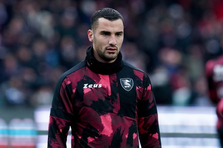 Federico Bonazzoli Us Salernitana Looks On Editorial Stock Photo ...