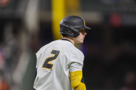 Missouri Catcher Dylan Leach 2 Looks Editorial Stock Photo - Stock ...