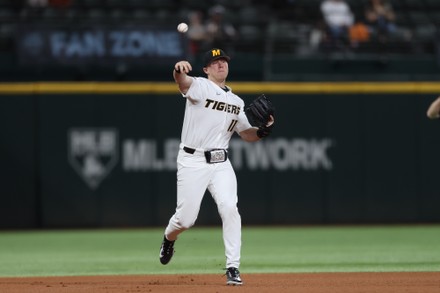Texas Catcher Rylan Galvan 6 Lays Editorial Stock Photo - Stock Image ...
