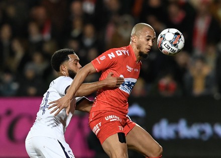 Kortrijks Kristof Dhaene Leaves Pitch During Editorial Stock Photo - Stock Image | Shutterstock