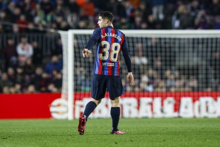 38 Angel Alarcon Fc Barcelona During Editorial Stock Photo - Stock ...