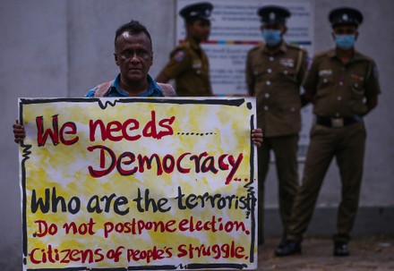 Antigovernment Demonstrators Protested Against Government Stopping ...