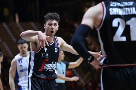 Alessandro Pajola Virtus Bologna During Lba Editorial Stock Photo ...