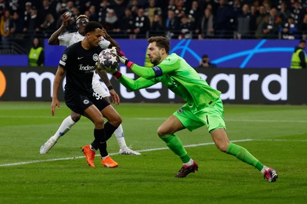 Kevin Trapp Eintracht Frankfurt Saves Cross Editorial Stock Photo ...