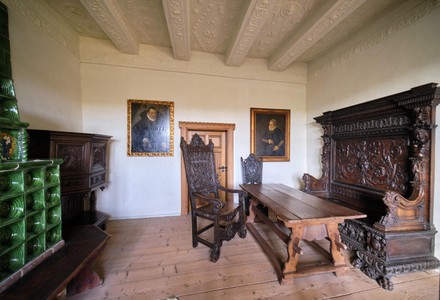 Green Room Interior Falkenstein Castle Falkenstein Editorial Stock ...