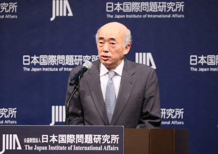 Former Japanese Foreign Ministry Top Bureaucrat Editorial Stock Photo ...