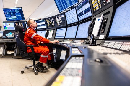 Moerdijk Control Room Moerdijk Lower Olefins Editorial Stock Photo ...